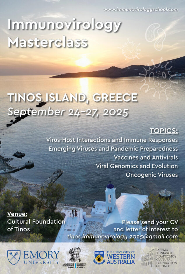 Θερινό Σχολείο Ανοσολογίας – Ιολογίας (Immunovirology Masterclass ...
